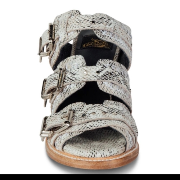 Freebird by Steven | Shoes | New Freebird Caitlyn Black White Snake Size 8 | Poshmark